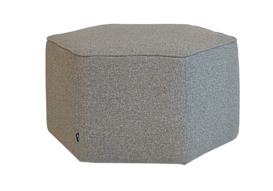 Mingle Medium Hexagon Ottoman – Decorium