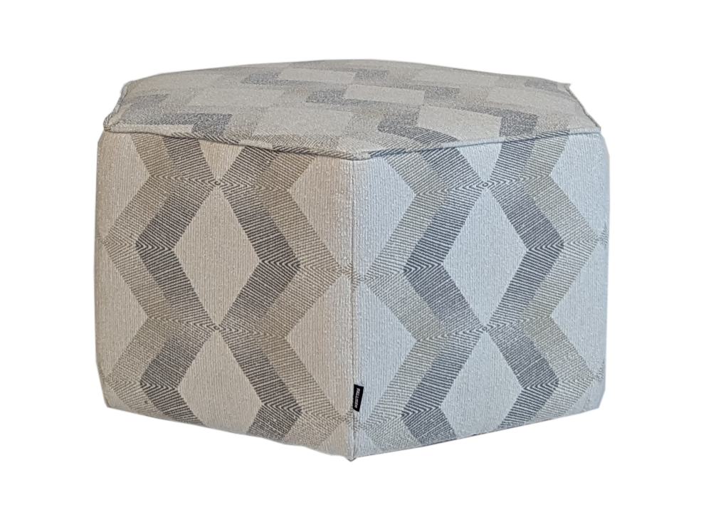 Mingle Medium Hexagon Ottoman – Decorium