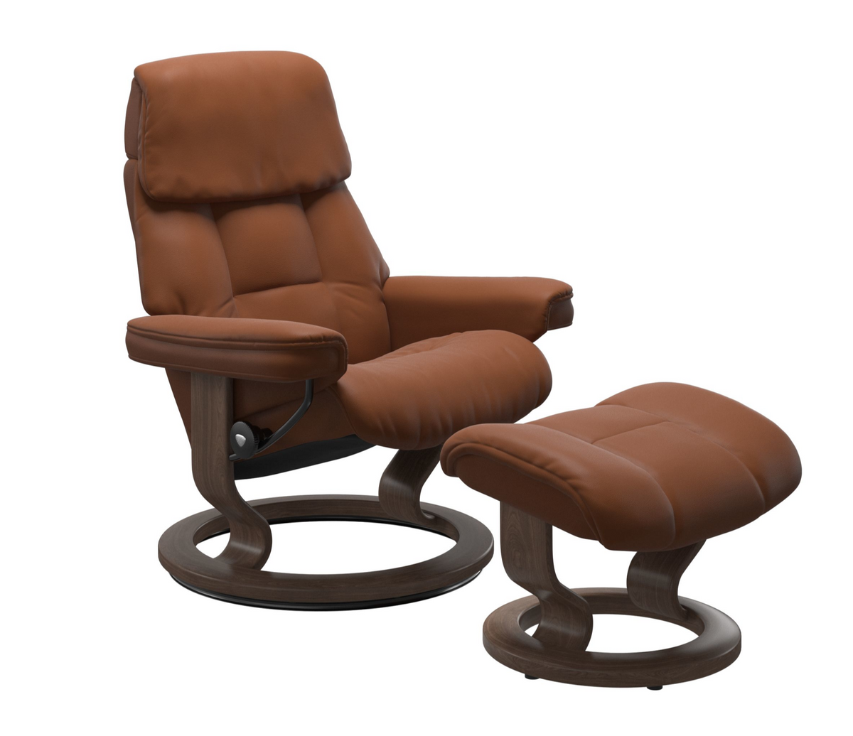 Ruby Chair and Ottoman Classic Base - Medium – Decorium